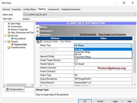 Export Data from SQL Server to Flat File in Informatica