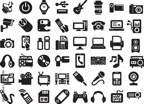 Icons Set Vector Design Icon Pack Symbol Template For Graphic And Web Design Collection Logo