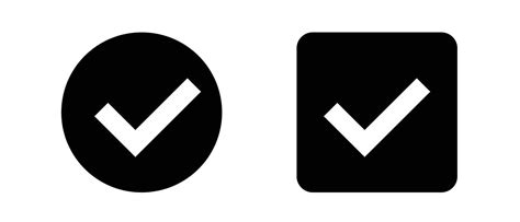 Round And Square Checkbox Silhouette Icons 48388950 Vector Art At Vecteezy Round And Square Checkbox Silhouette Icons 48388950 Vector Art At Vecteezy