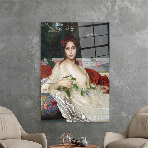 Deyou Woman Glass Printing Alexandre Cabanel Wall Decoration Mural Art Cabanel Wall Art