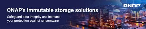 [banner] Immutable Storage Solution Qnap Marketing Resource