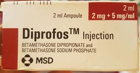 Betamethasone Injection Diprofos Injection Latest Price Manufacturers And Suppliers