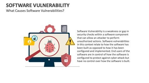 Software Vulnerability PowerPoint And Google Slides Template PPT Slides