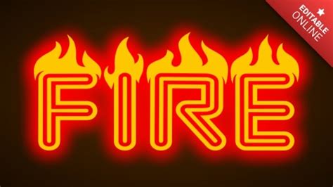 Fire | Text Effect Generator