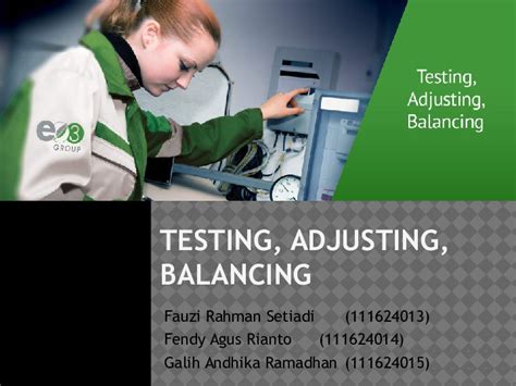 Teori Testing Adjusting Balancing Pdfcoffee Com