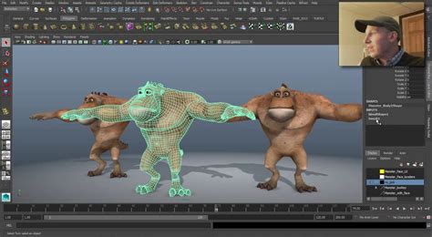 Maya Blend Shapes İpuçları Animasyon Gastesi
