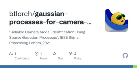 GitHub Btlorch Gaussian Processes For Camera Model Identification Reliable Camera Model