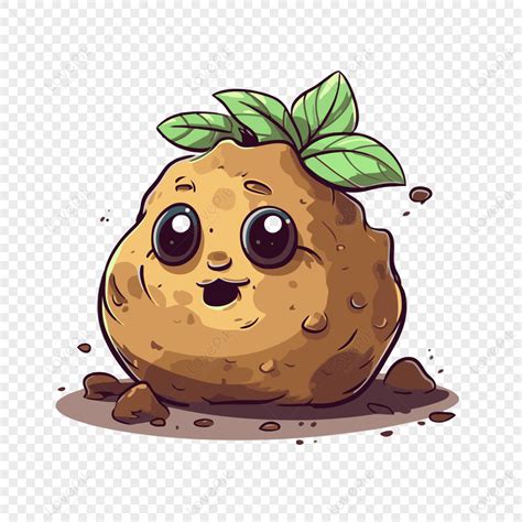 감자 클립 아트 벡터만화 Png 일러스트 무료 다운로드 Lovepik