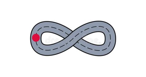 Infinity Sign Seamless Loop 2d Animation Infinity Symbol Loading