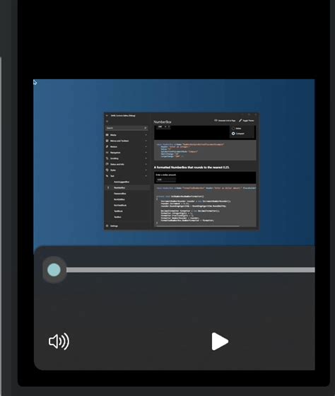 MediaPlayerElement Transport Controls Are Cutoff At Smaller Sizes Issue Microsoft