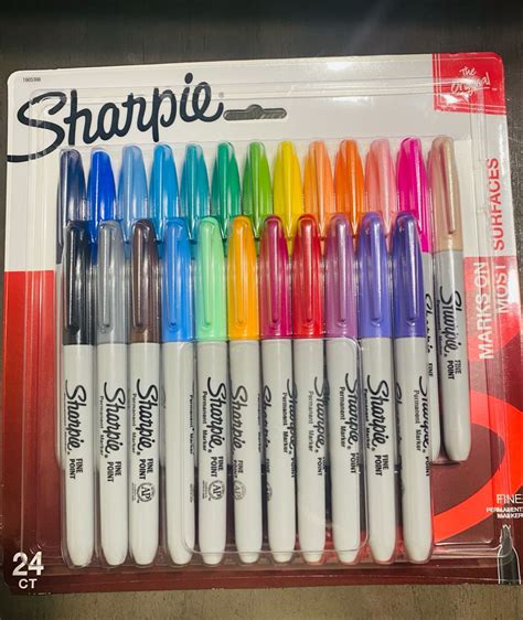 Colorful Sharpie Markers For School Supplies