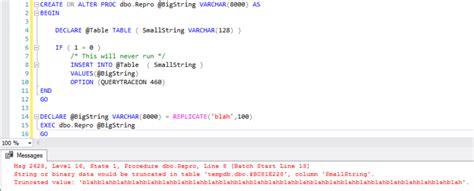 How To Fix The Error String Or Binary Data Would Be Truncated Brent Ozar Unlimited