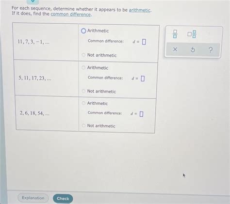 Solved For Each Sequence Determine Whether It Appears To Be