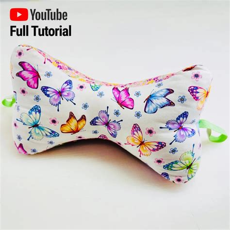 Pdf Bone Shaped Neck Pillow Sewing Pattern Digital Download No