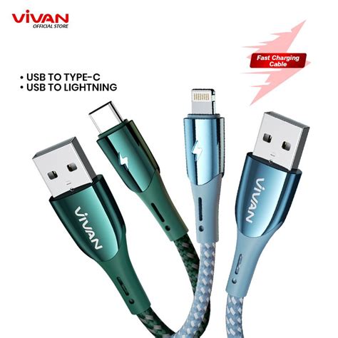 Jual Vivan Kabel Data Iphone Vzl S Micro Vzc S Cable Data Seri