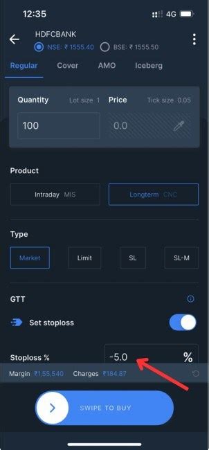 How To Set Stop Loss In Zerodha For Equity And Options