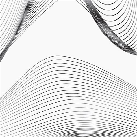 Premium Vector Abstract Wave Vector Texture Black Line
