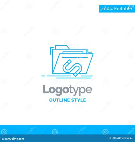 Blue Logo Design For Backdoor Exploit File Internet Software Stock