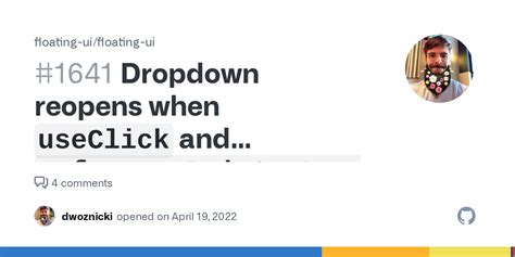 Dropdown Reopens When `useclick` And `referencepointerdown` Are Used In Combination · Issue