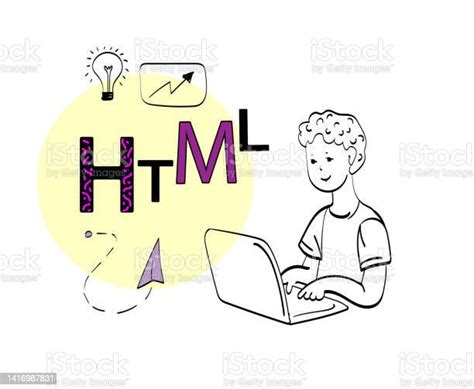 어린이 코딩 교육 개념 어린이 코드 학교 벡터 일러스트레이션 Brand Name Smart Phone에 대한 스톡 벡터 아트 및 기타 이미지 Brand Name