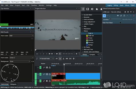 kdenlive screenshots