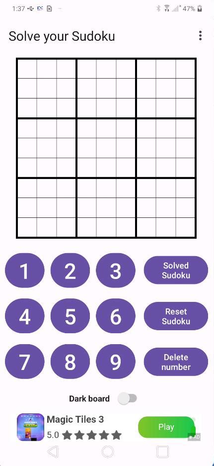 Solved Sudoku Apk For Android Download