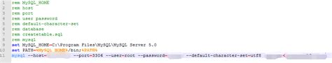 Windows下bat处理执行mysql的sql语句windows批处理命令运行mysql Sql文件 Csdn博客 Windows下bat处理执行mysql的sql语句windows批处理命令运行mysql Sql文件 Csdn博客