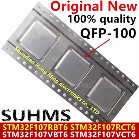 1piece 100 New Stm32f107rbt6 Stm32f107rct6 Stm32f107vbt6 Stm32f107vct6