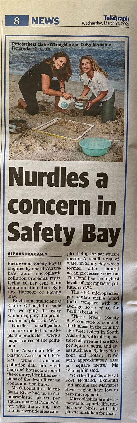 Ausmap Past Media Coverage Australian Microplastic Assessment Project