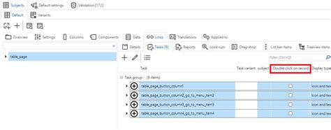 Ability For Double Clicks That Will Execute Tasks To Work On Fields