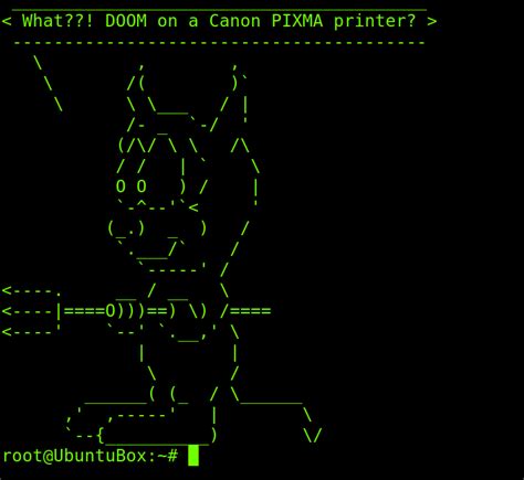 Friday Hacker Blogging Get Doom Running On A Canon Pixma Printer