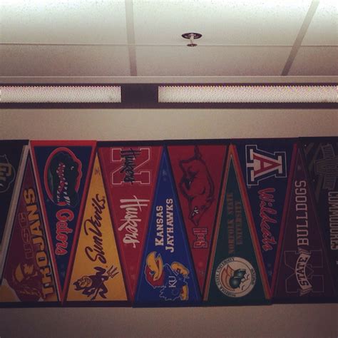 College Pennant Collage