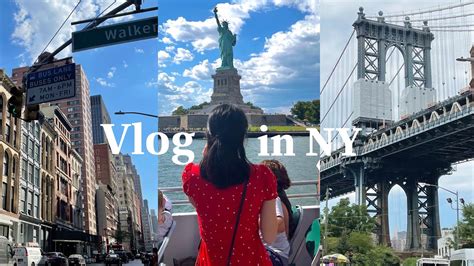 Vlog New York🇺🇲 뉴욕여행 브이로그🗽 센트럴파크 자유의 여신상 첼시마켓 소호 타임스퀘어 Youtube