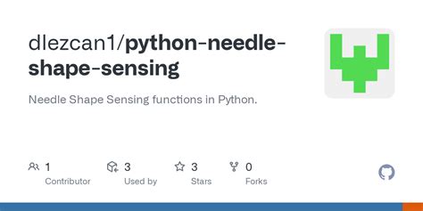 GitHub Dlezcan Python Needle Shape Sensing Needle Shape Sensing Functions In Python