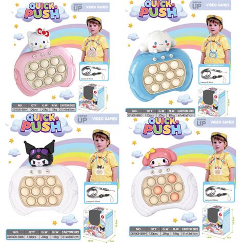 sanrio series quick push gopher game machine bd