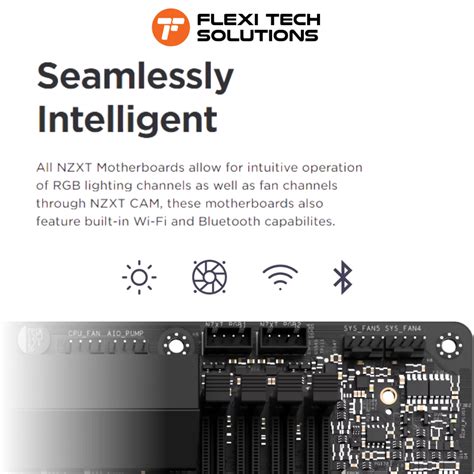 Nzxt N7 Z790 Motherboard Atx Intel With Wi Fi And Nzxt Cam Features Black White Lga1700 Ddr5