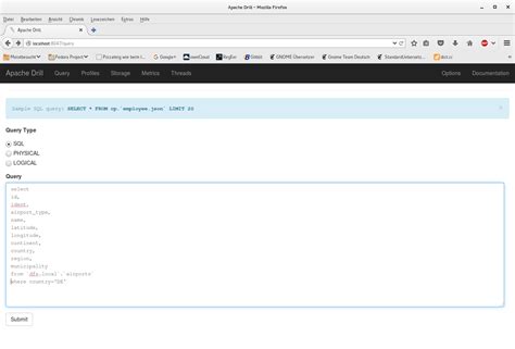 Apache Drill CSV To Parquet Files Datamelt Blog