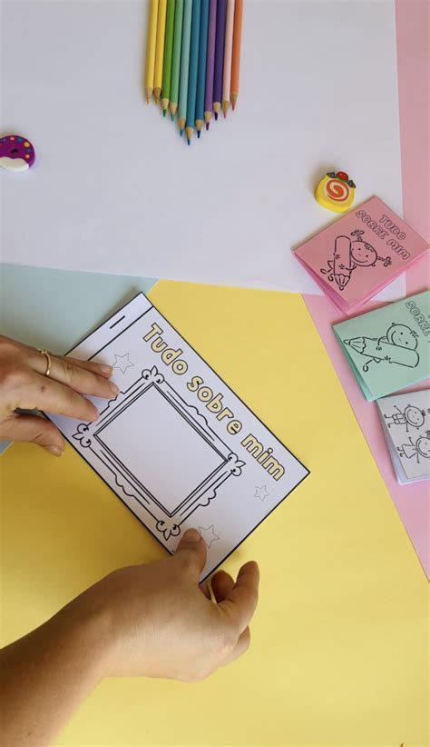 Mini Livro Tudo Sobre Mim Abêcê Recursos Pedagógicos