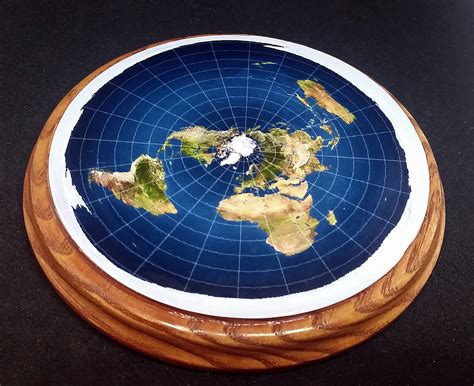 Flat Earth Map Standoio