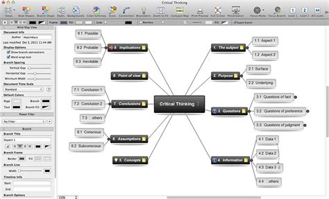 Mac Mind Mapping Software MatchWare MindView