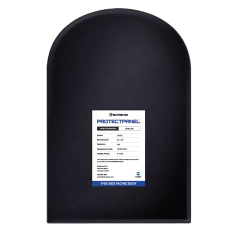 Protectpanel® 12 X 16 Level Iiia Backpack Insert