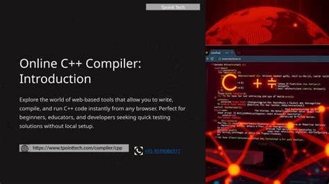 Online C Compiler Introduction2pptx