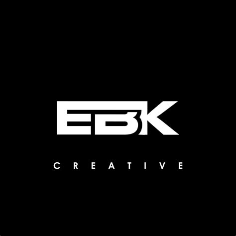 Ebk Letter Initial Logo Design Template Vector Illustration 34901610