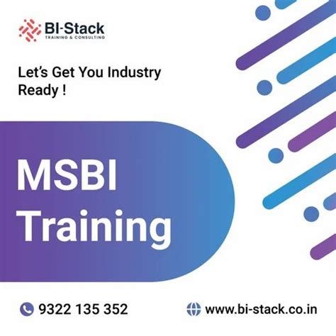 evening 2 months msbi training in pune at rs 19000 in pune id