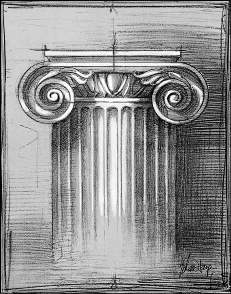 Custom Classical Sketch I Poster Print Ethan Harper Posterazzi