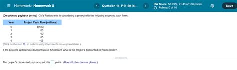 Solved Homework Homework 8 Question 11 P11 20 Si HW Chegg Com