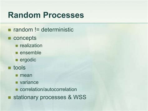 adaptive filtering ppt