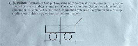 solved 1 [5 ﻿points] ﻿reproduce this picture using only