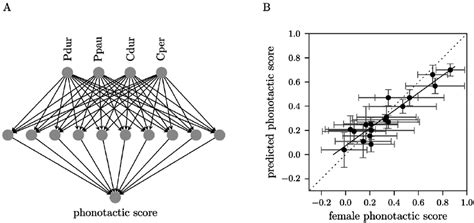 Network Diagram And Predictive Performance Of The Best 4 Feature Model Download Scientific